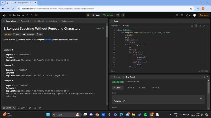 Himanshi _ on LinkedIn: #pythonprogramming #leetcode Himanshi _ on LinkedIn: #pythonprogramming #leetcode