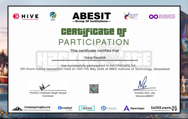 Gargi Kaushik on LinkedIn: #hackathon #teamwork #techinnovation # ... Gargi Kaushik on LinkedIn: #hackathon #teamwork #techinnovation # ...