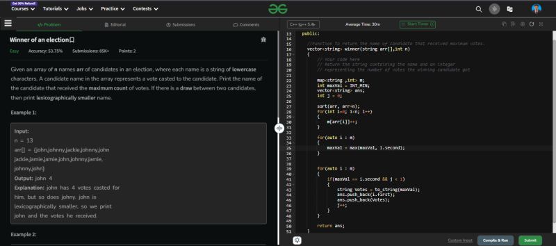 Devanand Rana on LinkedIn: #100daysof100codingchallenge #geeksforgeeks ... Devanand Rana on LinkedIn: #100daysof100codingchallenge #geeksforgeeks ...