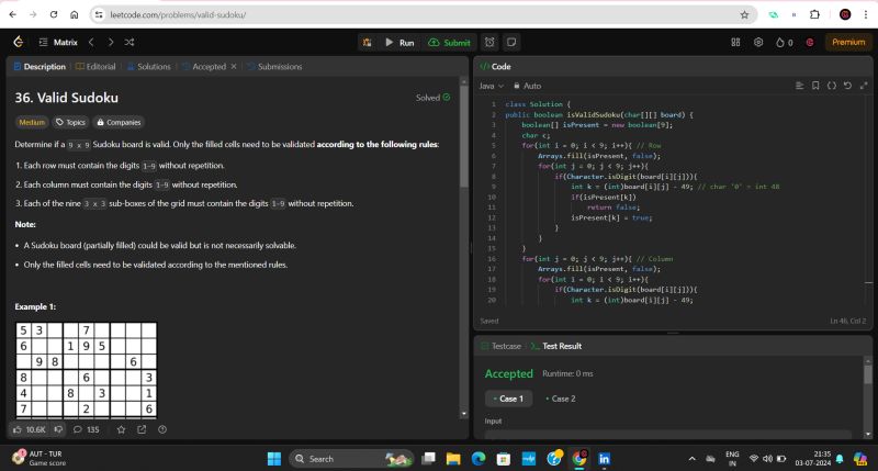 Chaitali Patil on LinkedIn: #leetcode #dsa #problemsolving Chaitali Patil on LinkedIn: #leetcode #dsa #problemsolving