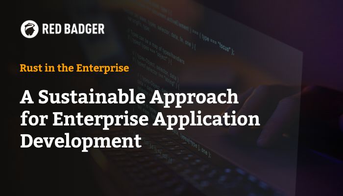 Red Badger on LinkedIn: #rustlang #enterpriseappdevelopment # ... Red Badger on LinkedIn: #rustlang #enterpriseappdevelopment # ...