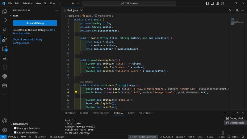 K Vamsi Krishna on LinkedIn: #objectorientedprogramming # ... K Vamsi Krishna on LinkedIn: #objectorientedprogramming # ...