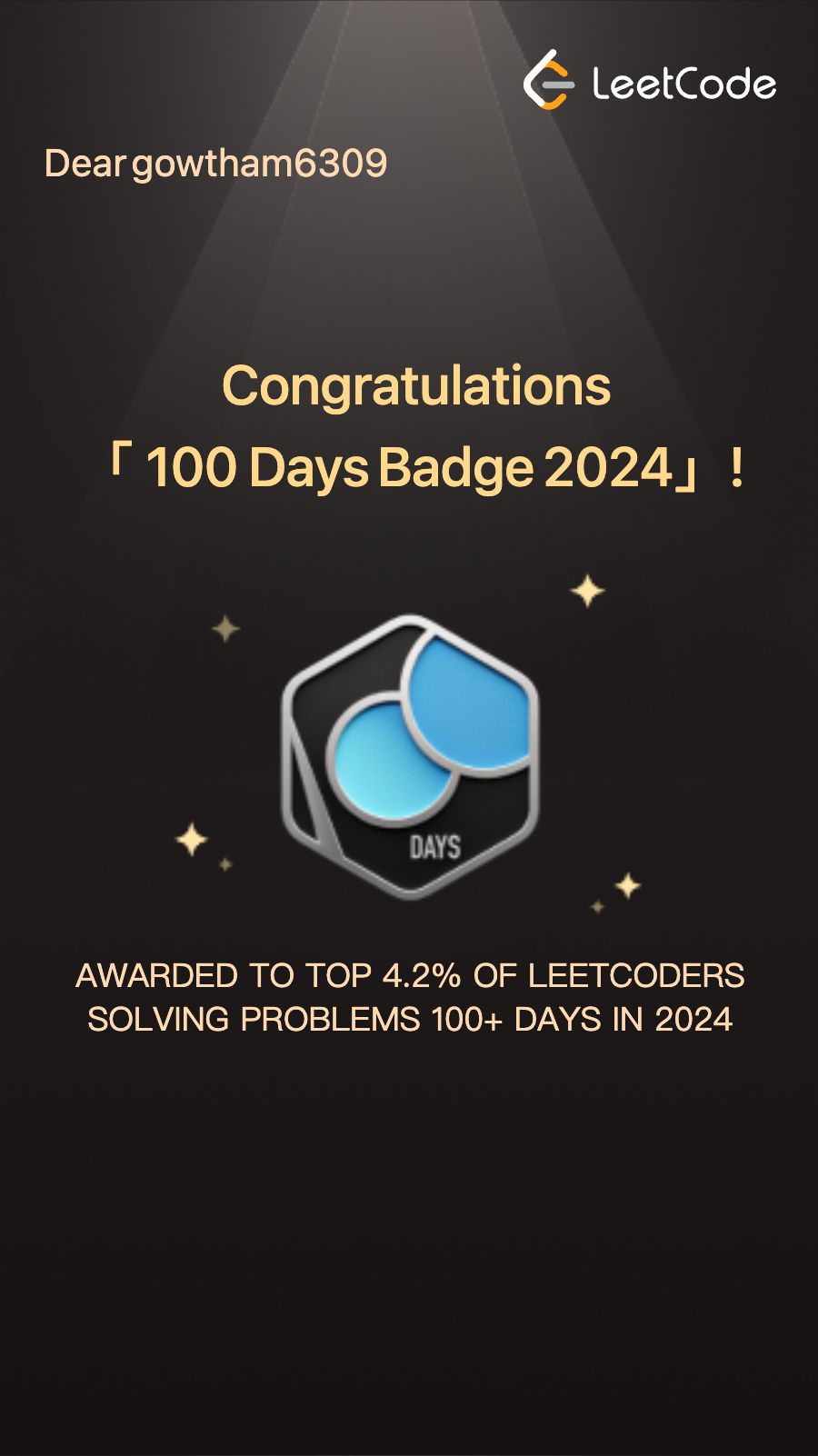Gowtham Chandrasekaran on LinkedIn: #leetcode #consistentpractice # ... Gowtham Chandrasekaran on LinkedIn: #leetcode #consistentpractice # ...