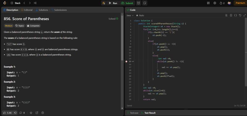 Dev Singhal on LinkedIn: #leetcode #stacks Dev Singhal on LinkedIn: #leetcode #stacks