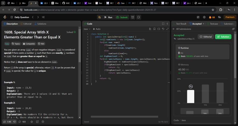 KARTHICK . on LinkedIn: #100daysleetcodechallenge #codejourney # ... KARTHICK . on LinkedIn: #100daysleetcodechallenge #codejourney # ...