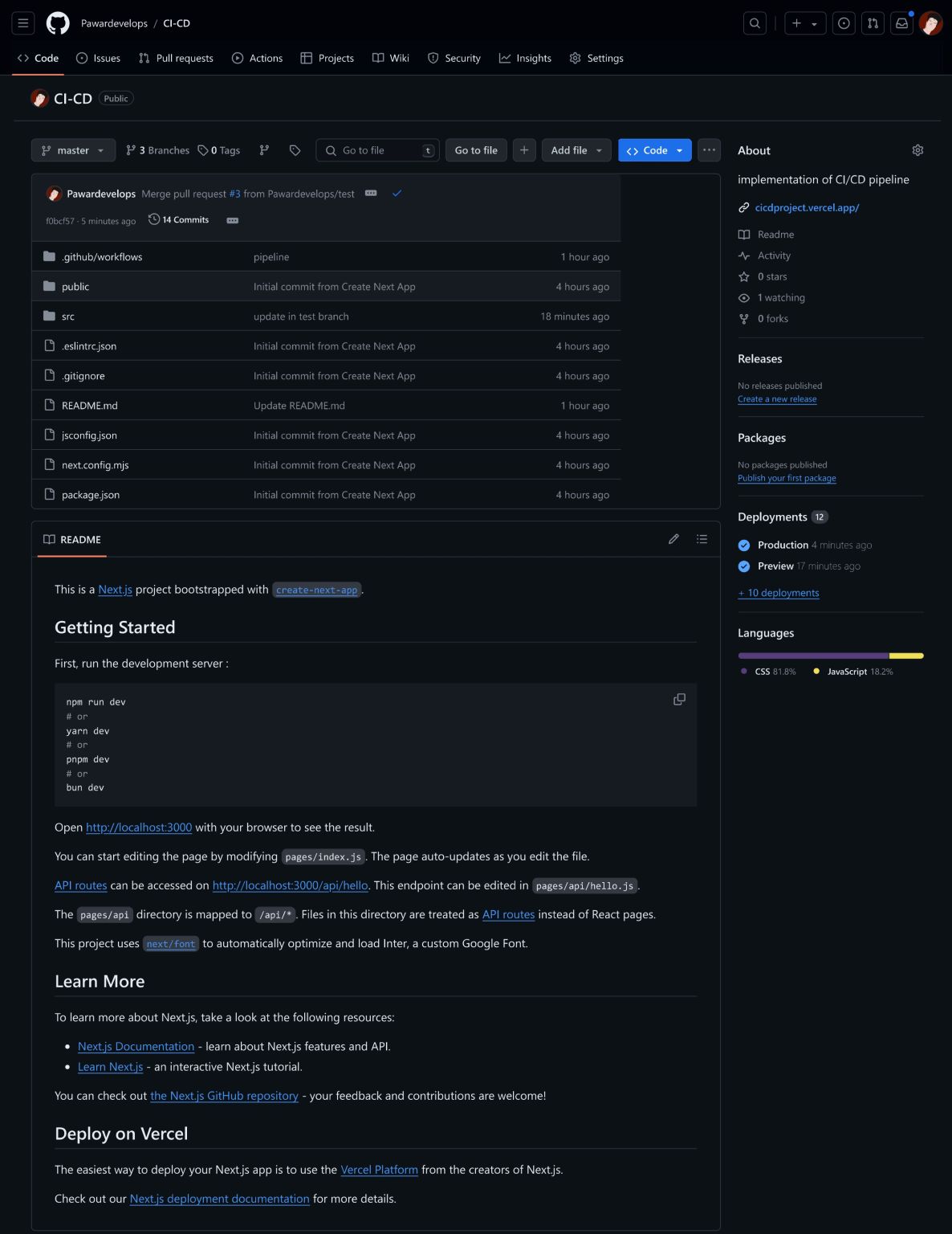 Sachin Pawar on LinkedIn: #nextjs #vercel #ci #webdevelopment # ... Sachin Pawar on LinkedIn: #nextjs #vercel #ci #webdevelopment # ...