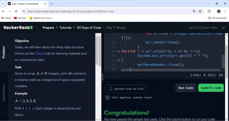 DILIP KUMAR on LinkedIn: #coding #code #array #java DILIP KUMAR on LinkedIn: #coding #code #array #java