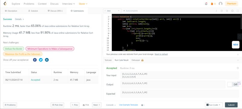 NITHIYA S on LinkedIn: #leetcode #coding #programming #problemsolving # ... NITHIYA S on LinkedIn: #leetcode #coding #programming #problemsolving # ...