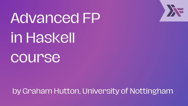 Haskell Foundation on LinkedIn: #functionalprogramming #haskell Haskell Foundation on LinkedIn: #functionalprogramming #haskell