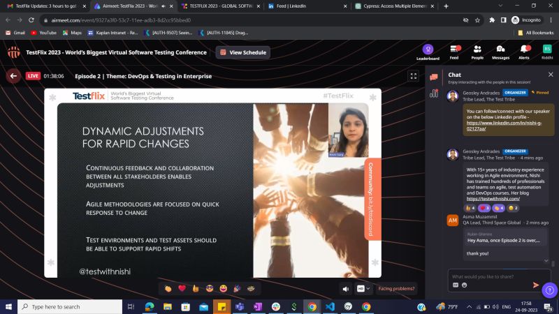 Riddhi Shah on LinkedIn: #testflix2023 Riddhi Shah on LinkedIn: #testflix2023