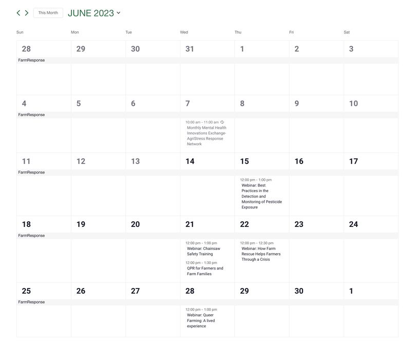 AgriSafe Network on LinkedIn: Come and learn with AgriSafe this summer ... AgriSafe Network on LinkedIn: Come and learn with AgriSafe this summer ...