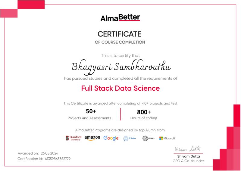 Bhagyasri Sambharouthu on LinkedIn: #datascience #machinelearning # ... Bhagyasri Sambharouthu on LinkedIn: #datascience #machinelearning # ...