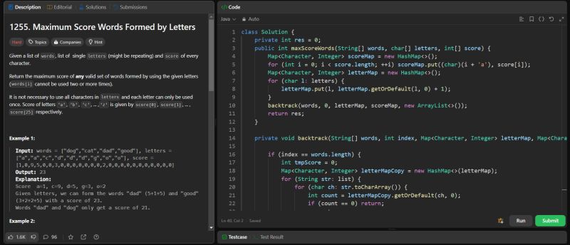 Ritik Yadav on LinkedIn: Day 142: 🌟 Maximizing Word Scores with ... Ritik Yadav on LinkedIn: Day 142: 🌟 Maximizing Word Scores with ...