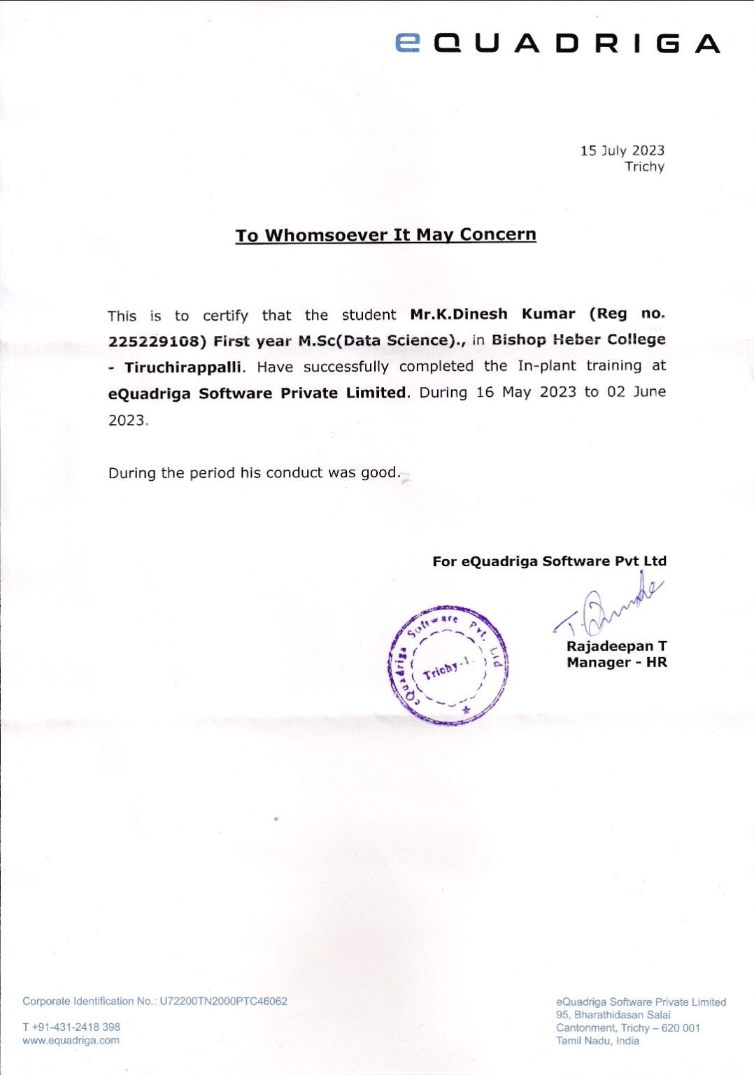 Dinesh Kumar K on LinkedIn: #connections #fullstockdevelopment # ... Dinesh Kumar K on LinkedIn: #connections #fullstockdevelopment # ...