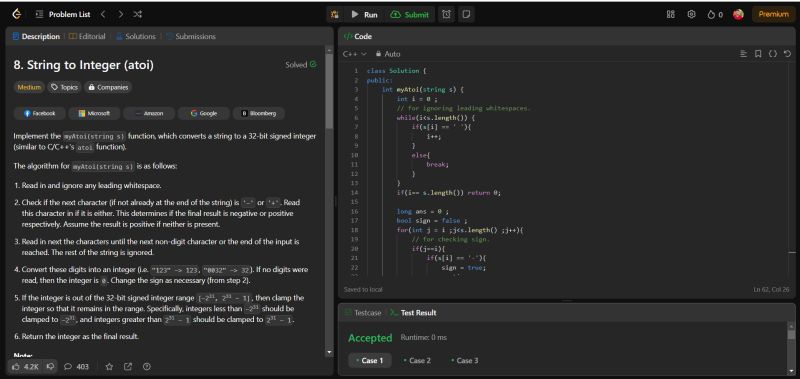Krishna Kumar on LinkedIn: #100daysofcodechallenge #leetcode # ... Krishna Kumar on LinkedIn: #100daysofcodechallenge #leetcode # ...