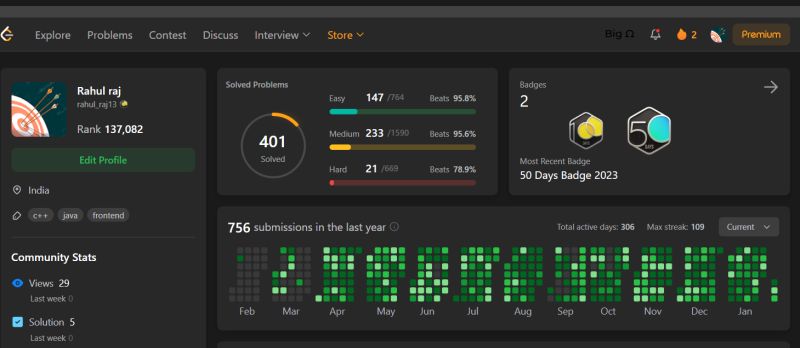Rahul raj on LinkedIn: #leetcode #algorithms #datastructures # ... Rahul raj on LinkedIn: #leetcode #algorithms #datastructures # ...
