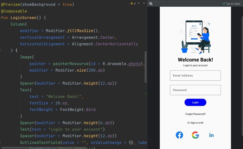 Gursimran Singh on LinkedIn: #jetpackcompose #login #screens #ui # ... Gursimran Singh on LinkedIn: #jetpackcompose #login #screens #ui # ...