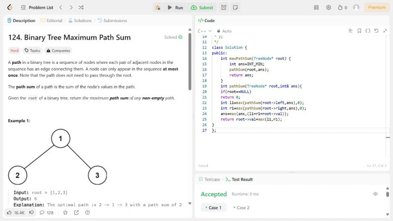 Kalika Jain on LinkedIn: leetcode problem solving Kalika Jain on LinkedIn: leetcode problem solving