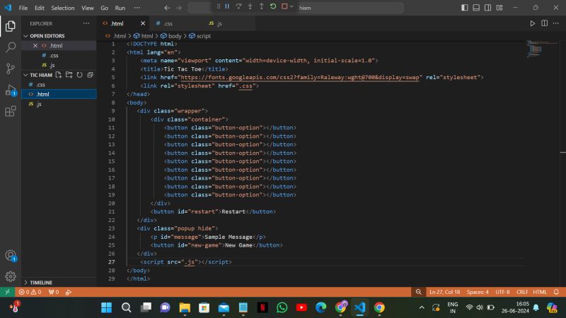 Himanshu Rajput on LinkedIn: #prodigyinfotech #task3 #webdevelopment Himanshu Rajput on LinkedIn: #prodigyinfotech #task3 #webdevelopment
