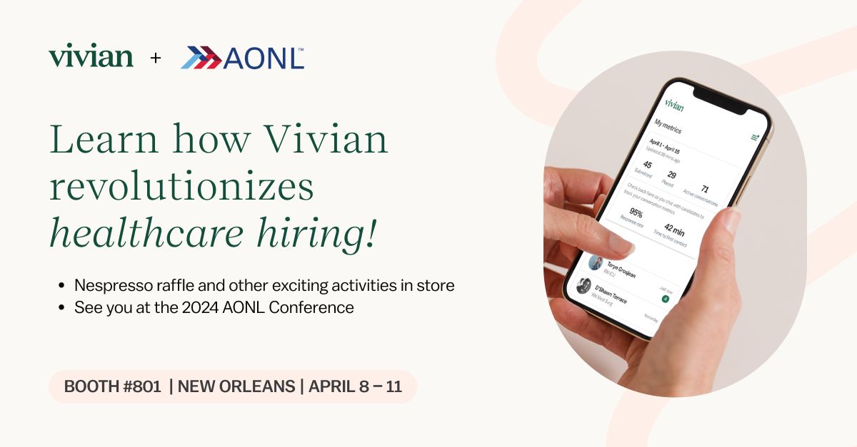 Vivian Health on LinkedIn: #aonl2024 #inspiringleaders Vivian Health on LinkedIn: #aonl2024 #inspiringleaders