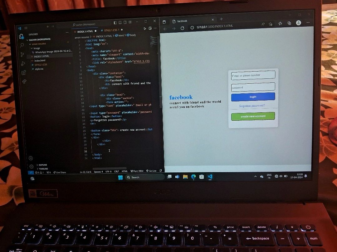 Sachin Kumar on LinkedIn: #first #facebook #html #css #webdevelopment # ... Sachin Kumar on LinkedIn: #first #facebook #html #css #webdevelopment # ...