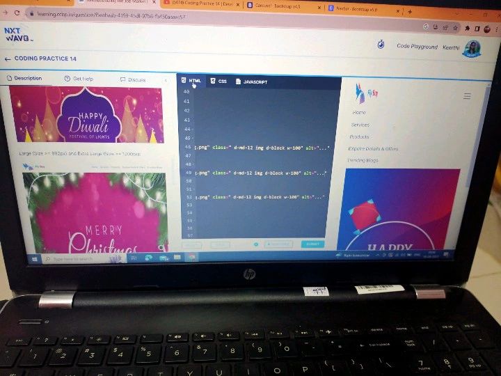 keerthi Veeram on LinkedIn: #html #coding #bootstrap #css #nxtwaveccbp keerthi Veeram on LinkedIn: #html #coding #bootstrap #css #nxtwaveccbp