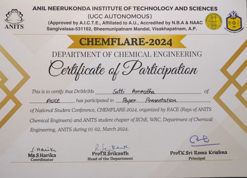 Satti Amrutha on LinkedIn: #chemflare2024 #nanotechnology #surfactant # ... Satti Amrutha on LinkedIn: #chemflare2024 #nanotechnology #surfactant # ...