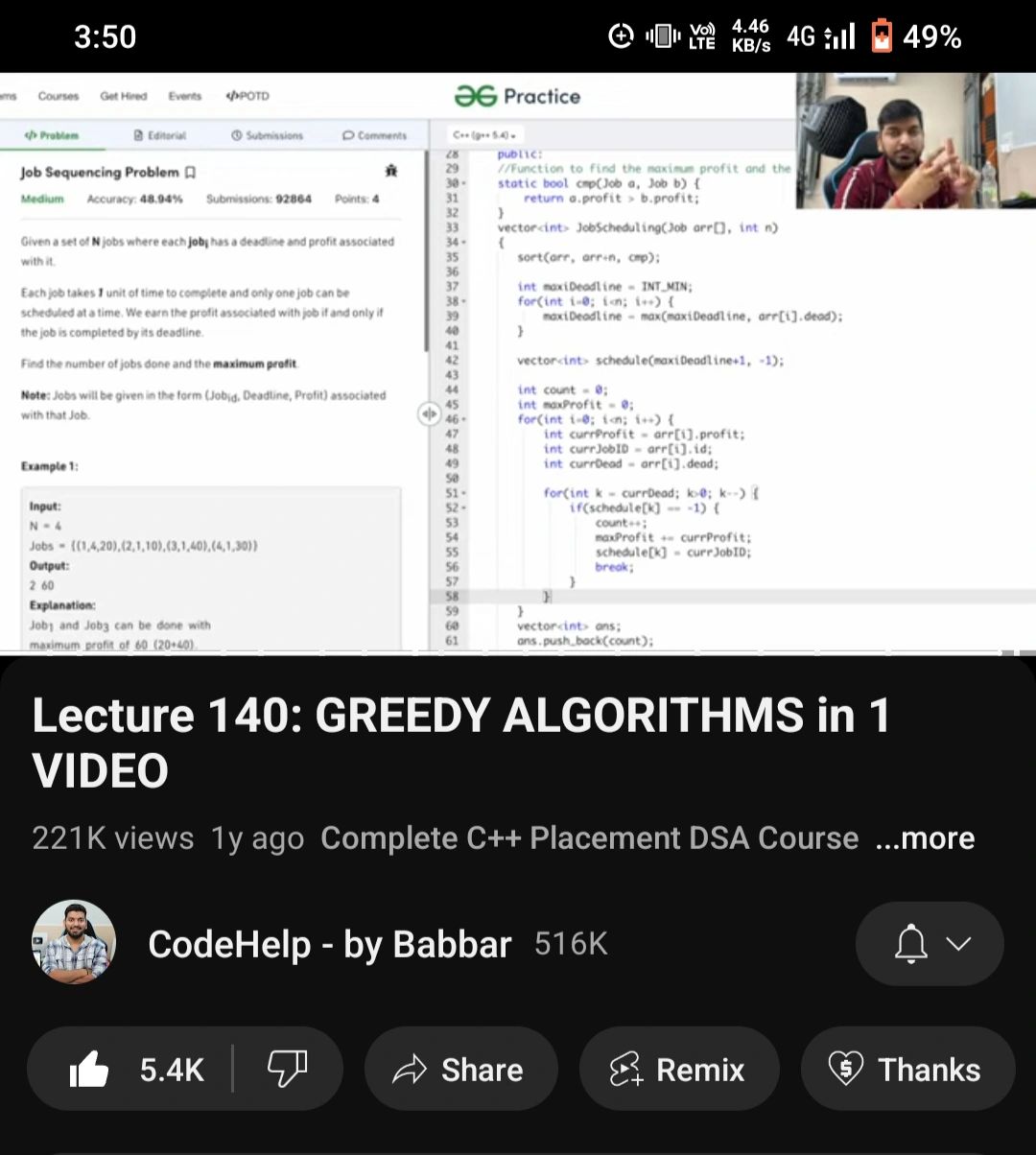 Sudeep S N on LinkedIn: #codehelp #lovebabbar #coding #dsa Sudeep S N on LinkedIn: #codehelp #lovebabbar #coding #dsa