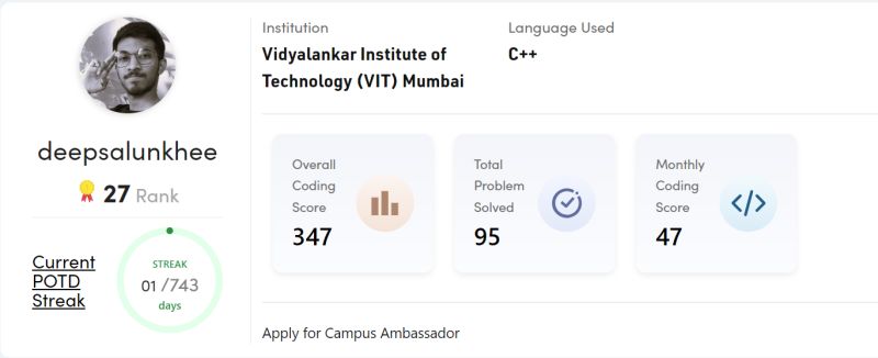 Deep Salunkhe on LinkedIn: #leetcode #geeksforgeeks #learninginpublic # ... Deep Salunkhe on LinkedIn: #leetcode #geeksforgeeks #learninginpublic # ...