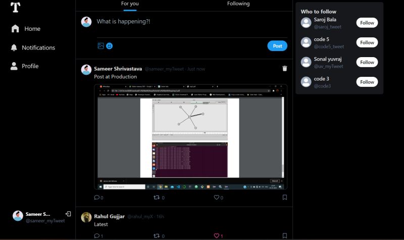 Rahul Gujjar on LinkedIn: #react #nodejs #mongodb #twitterclone # ... Rahul Gujjar on LinkedIn: #react #nodejs #mongodb #twitterclone # ...