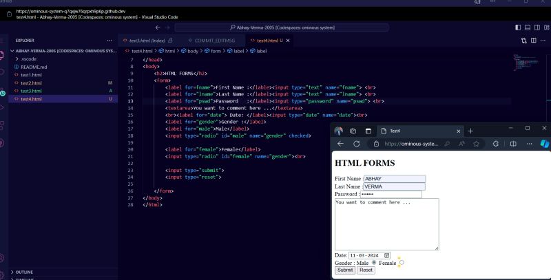 100-day code journey: Html Forms, Label | Abhay Verma posted on the ... 100-day code journey: Html Forms, Label | Abhay Verma posted on the ...