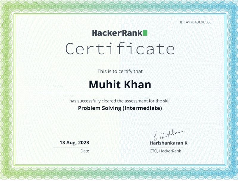 Muhit Khan on LinkedIn: #problemsolving #datastructures #algorithms # ... Muhit Khan on LinkedIn: #problemsolving #datastructures #algorithms # ...