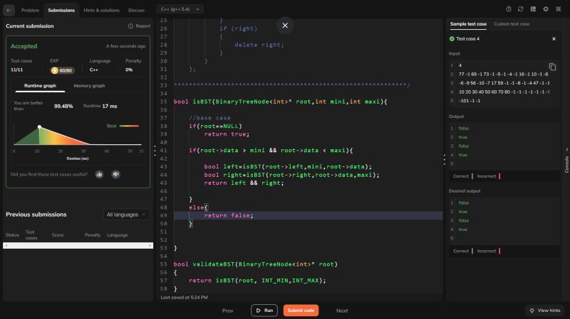Tushar Mahajan on LinkedIn: #datastructures #algorithms #bst # ... Tushar Mahajan on LinkedIn: #datastructures #algorithms #bst # ...