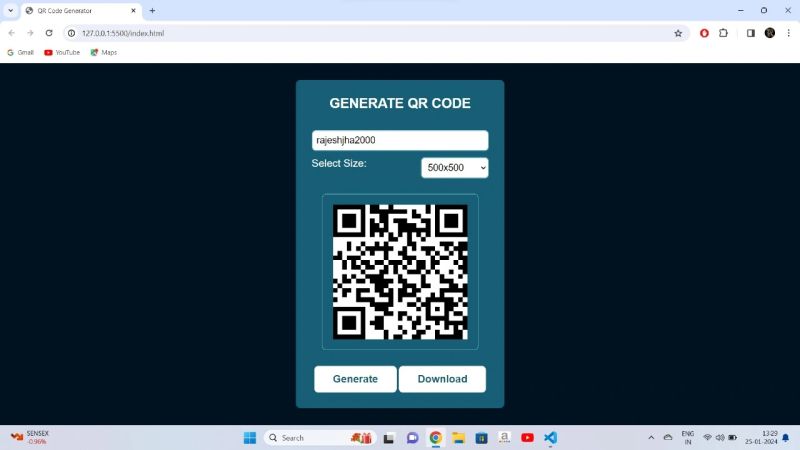 Rajesh Kumar Jha on LinkedIn: #webdevelopment #qrcodegenerator #html # ... Rajesh Kumar Jha on LinkedIn: #webdevelopment #qrcodegenerator #html # ...