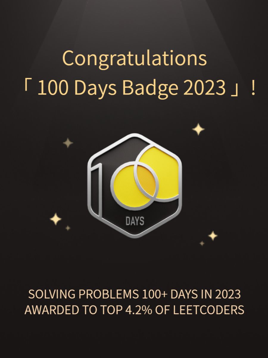 My 100+ Days of LeetCode Mastery! | Naveen Kumar D posted on the topic ... My 100+ Days of LeetCode Mastery! | Naveen Kumar D posted on the topic ...