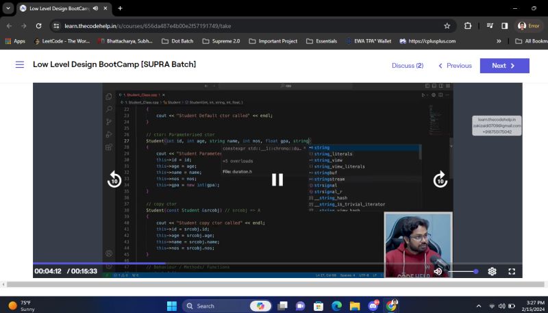 Zaki Zaidi on LinkedIn: #cpp #lowleveldesign #codingjourney Zaki Zaidi on LinkedIn: #cpp #lowleveldesign #codingjourney