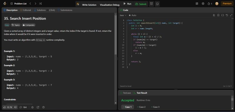 AASHVIN S on LinkedIn: #codingchallenge #java #leetcode #array #google ... AASHVIN S on LinkedIn: #codingchallenge #java #leetcode #array #google ...