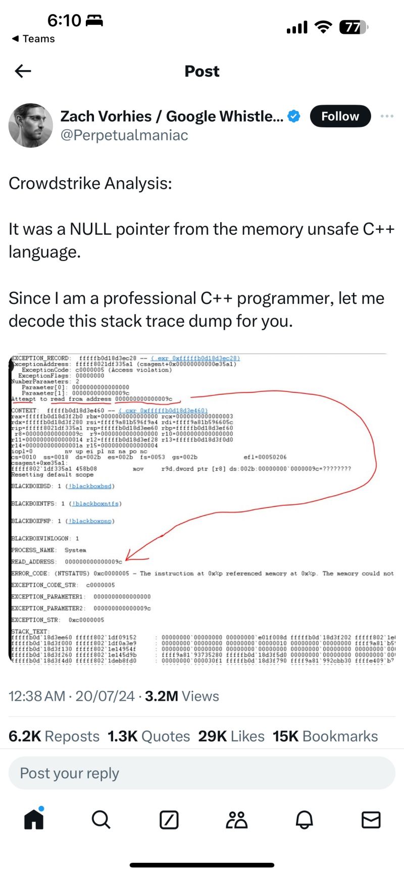 Aditya Poddar on LinkedIn: #rust #microsoft #outage Aditya Poddar on LinkedIn: #rust #microsoft #outage
