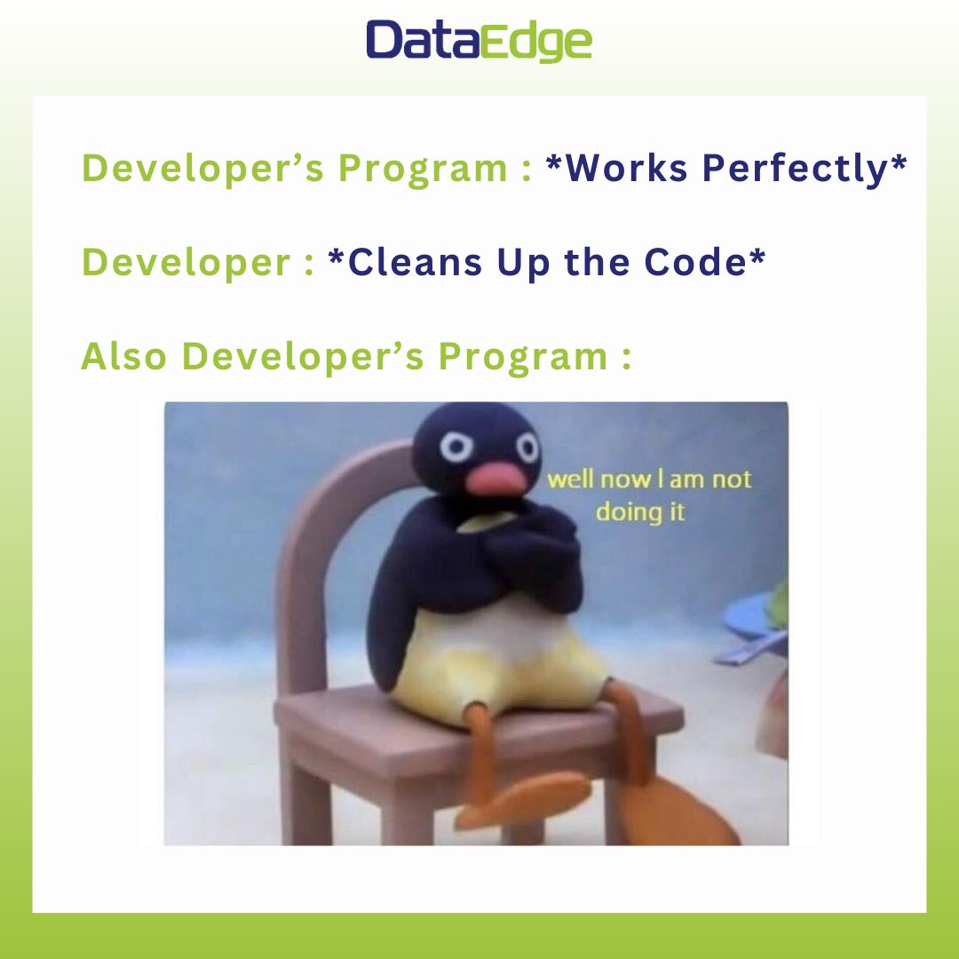 DataEdge on LinkedIn: #developers #developer #developerlife # ... DataEdge on LinkedIn: #developers #developer #developerlife # ...