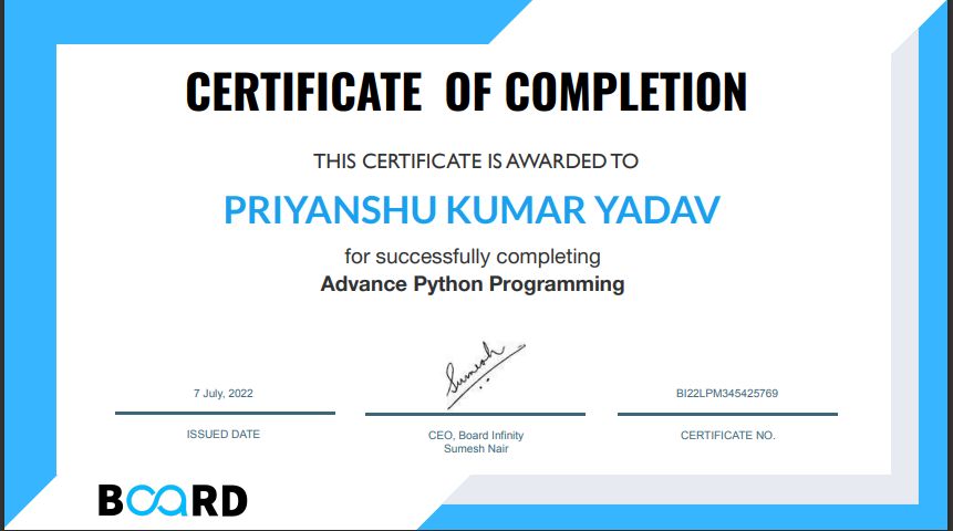 Priyanshu Yadav on LinkedIn: #python #advancedpython #programming # ... Priyanshu Yadav on LinkedIn: #python #advancedpython #programming # ...