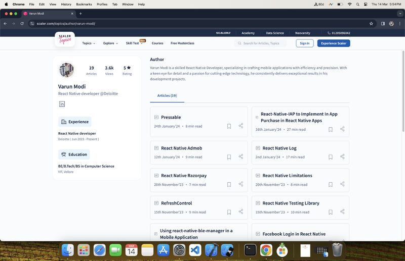 Varun Modi on LinkedIn: #scaler #reactnative #react #javascript # ... Varun Modi on LinkedIn: #scaler #reactnative #react #javascript # ...