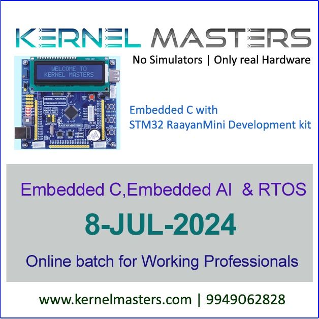 Kishore Kumar Boddu on LinkedIn: Embedded C,Embedded AI & RTOS ... Kishore Kumar Boddu on LinkedIn: Embedded C,Embedded AI & RTOS ...