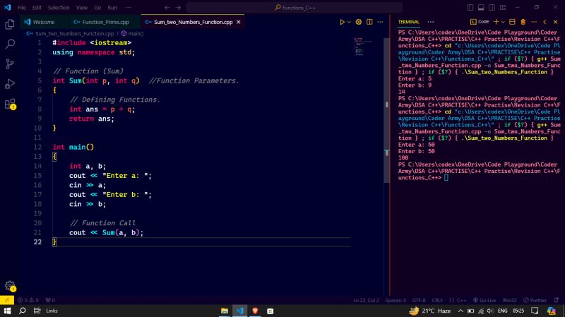 Kashish Pal on LinkedIn: #dsa #c #coder_army #coding_journey #functions ... Kashish Pal on LinkedIn: #dsa #c #coder_army #coding_journey #functions ...