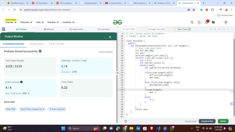 Gorav Jindal on LinkedIn: #gfg #potd #100daysofcode ... Gorav Jindal on LinkedIn: #gfg #potd #100daysofcode ...