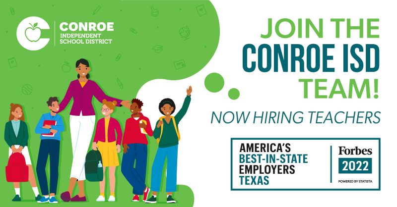 Conroe Independent School District on LinkedIn: Conroe ISD is hiring ... Conroe Independent School District on LinkedIn: Conroe ISD is hiring ...