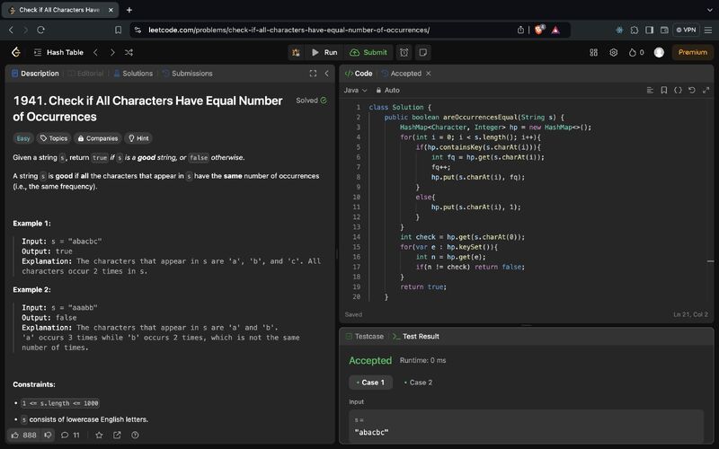 Rajat Agrawal on LinkedIn: #day38 #leetcode #hashmap #problemsolving Rajat Agrawal on LinkedIn: #day38 #leetcode #hashmap #problemsolving