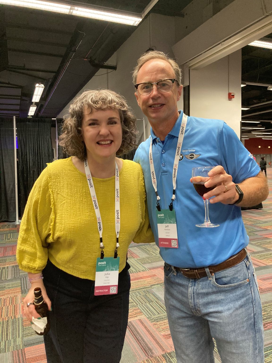 Jeff Hamilton on LinkedIn: What a delight meeting Julia Silge at Posit ... Jeff Hamilton on LinkedIn: What a delight meeting Julia Silge at Posit ...