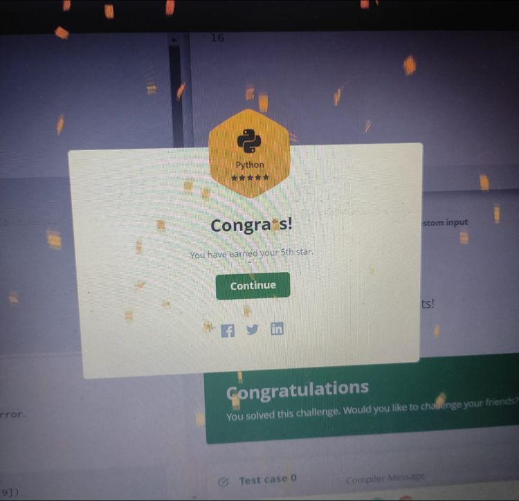 PAVITHRA Thummapala on LinkedIn: #pavan #babji #technicalhubio #hackerrank PAVITHRA Thummapala on LinkedIn: #pavan #babji #technicalhubio #hackerrank
