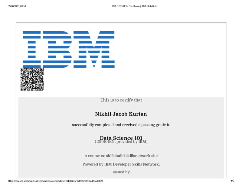 Nikhil Jacob on LinkedIn: #datascience Nikhil Jacob on LinkedIn: #datascience