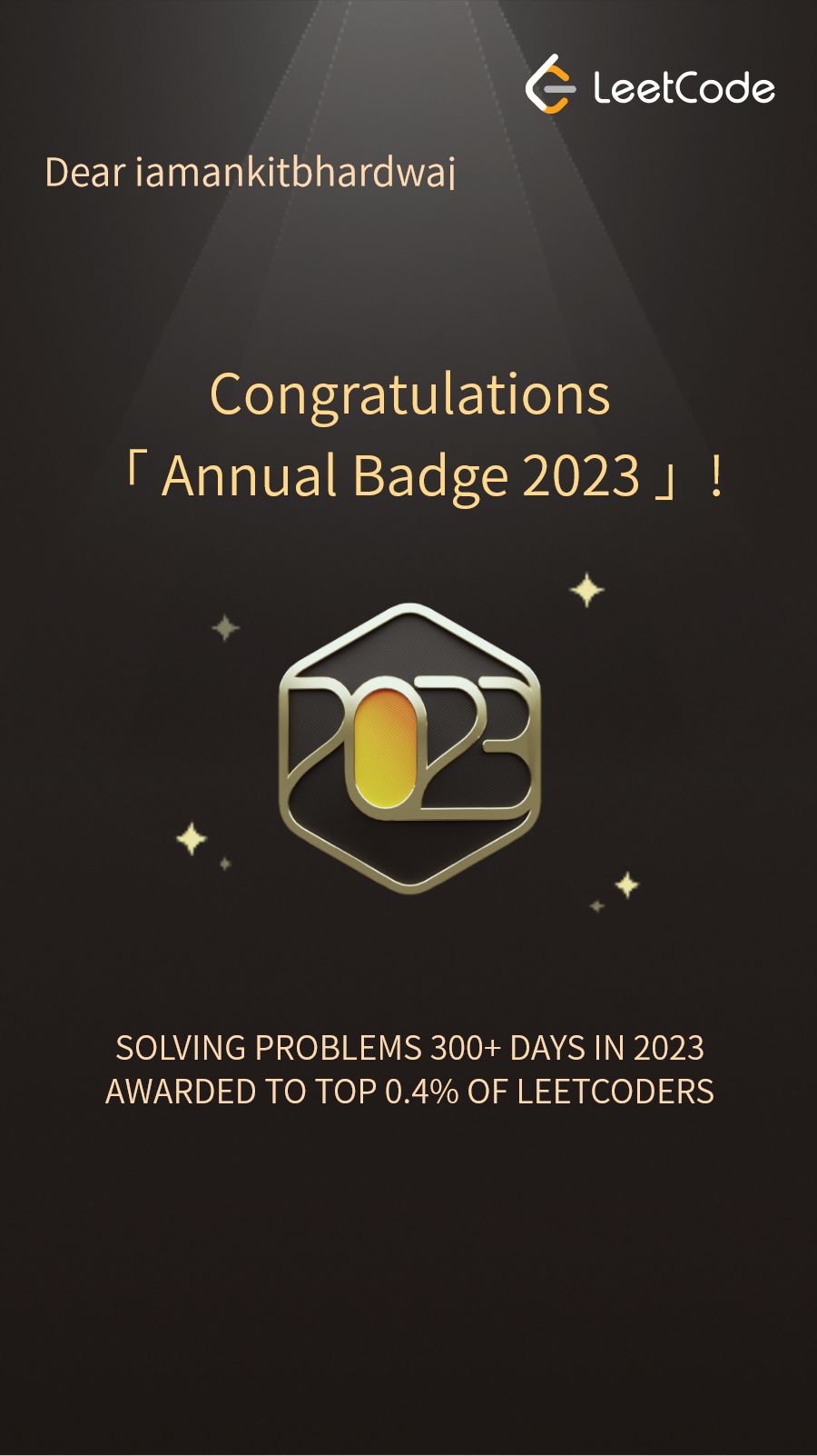Ankit Bhardwaj on LinkedIn: #leetcode2023 #leetcode Ankit Bhardwaj on LinkedIn: #leetcode2023 #leetcode